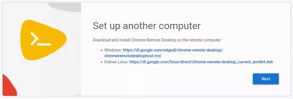 Chrome Remote Desktop | WinterNode Help Center